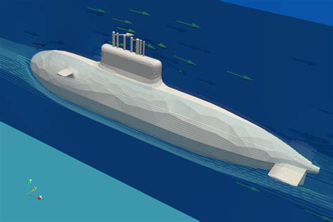 Object Fluid Interaction Modelling With Openfoam Submarine Case