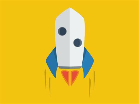 Flat Design Rocket Illustrator Tutorial Illustrator Tutorials