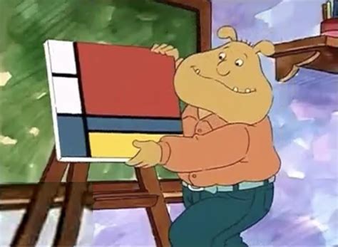 Arthur Binky Barnes Art Expertarthurs Lucky Pencil Tv Episode