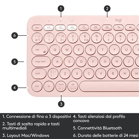 Logitech K380 Multi Device Bluetooth Keyboard Keyb 920 009865