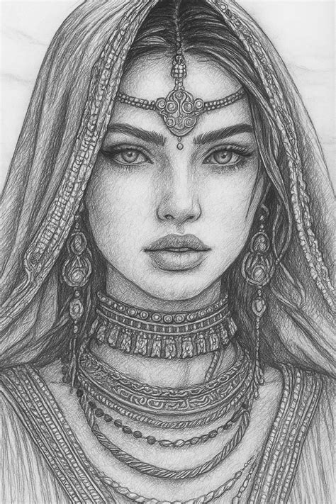 Mah Meer Adlı Kullanıcının Realistic Art Panosundaki Pin Postmodern Sanat Portre çizimi Portre