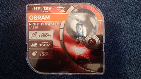 OSRAM Night Breaker Laser H7 55W - NOVO