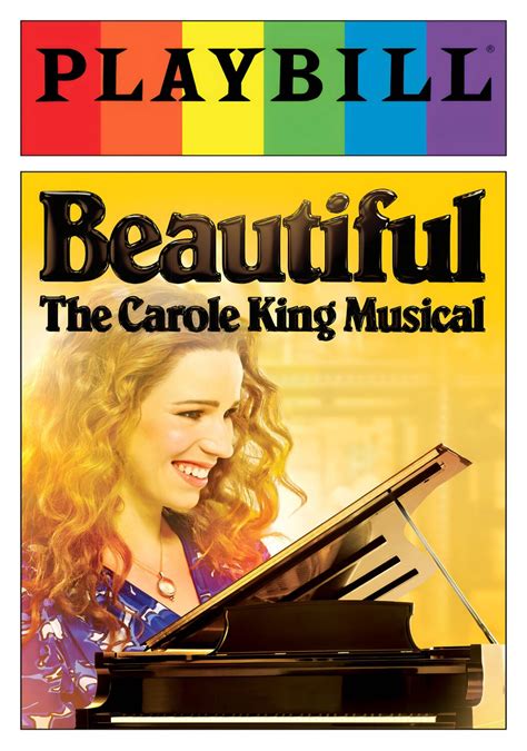 Beautiful Musical Theatre West End Broadway Poster