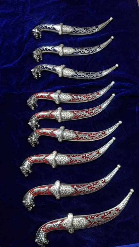 Silver Work Jali Cutting Daggers At Rs 4500 In Bhilwara Id 2854625386355