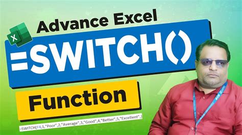 Say Goodbye To Nested Ifs Excel Switch Function Tutorial Youtube