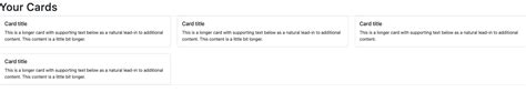 Html Bootstrap Card Extending Outside Parent Element Stack Overflow
