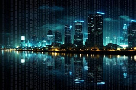 premium photo binary boulevard