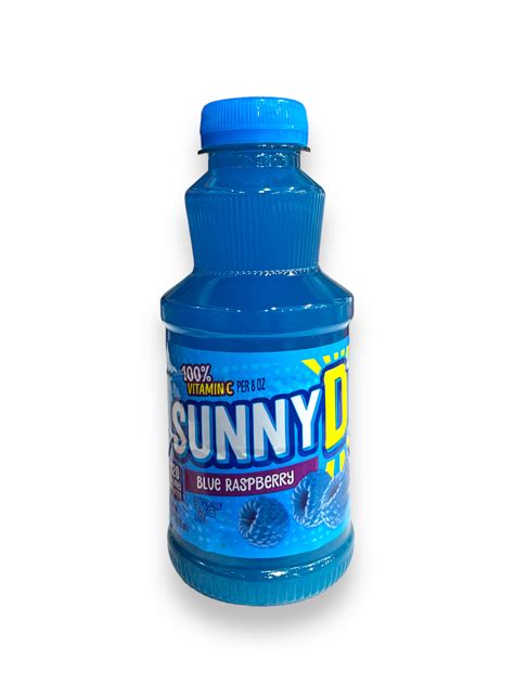 Sunny D 16oz Blue Raspberry Btl 12ct Buy Online Ace Distributors