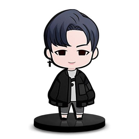 Totem Médio Boneco Bts Kim Namjoon 14cm Base Shopee Brasil