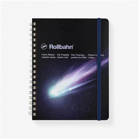 Rollbahn Comet Limited Edition Notebook Small Or Large