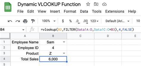 Ways To Make Vlookup Dynamic In Google Sheets Examples Script Everything