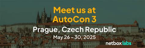 Autocon 3 Netbox Labs