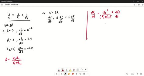 The Voltage V In Volts Across A Circuit Is Given By Ohms Law V I R Where L Is The Current