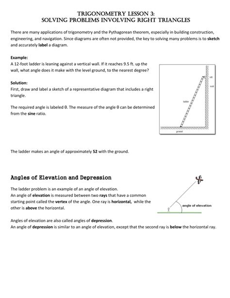 Trigonometry Lesson 3 Babes