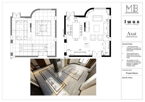 Revit Skills Reception Interior Design Behance