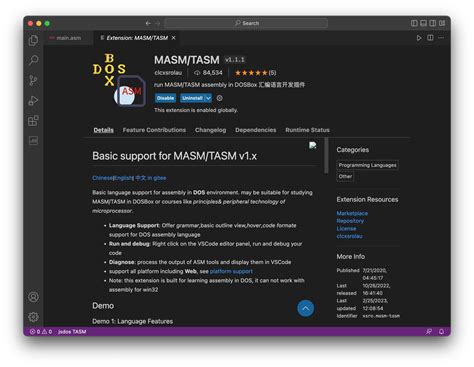 macos running assembly code on mac by using vs code stack overflow