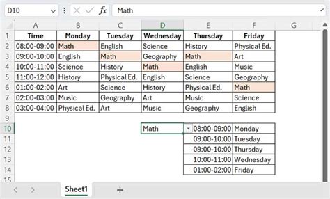 Search Tables In Excel Dynamic Filtering For Headers And Data