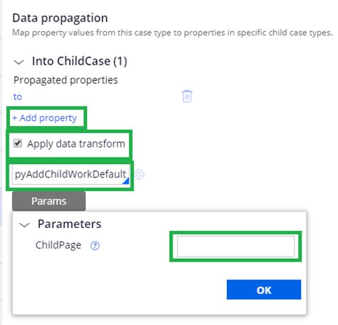 How To Copy Page Specific Data To Sub Case Using Data Propagation Support Center