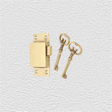 Brushed Brass Cabinet Locks At Jasper Gunson Blog