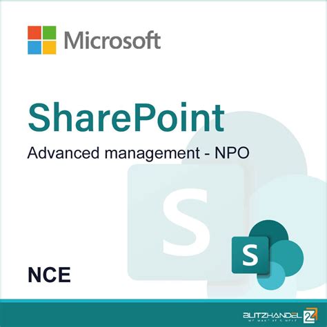 Microsoft Sharepoint Advanced Management Npo Nce