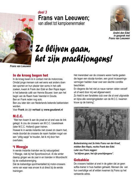 Frans Van Leeuwen Goudanet