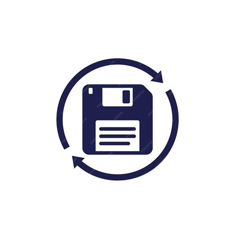 Premium Vector Backup Floppy Disk Vector Icon