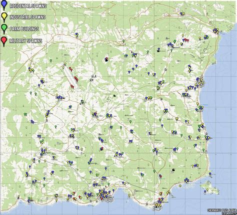 Dayz Epoch Loot Map