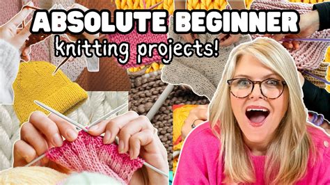 12 Knitting Projects For The Absolute Beginner With Video Tutorial
