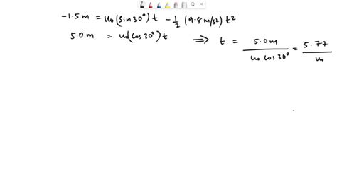 Solved In A Physics Lab Experiment A Compressed Spring Launches A 20 G Metal Ball At A 30 ∘