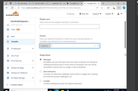 Can I Add My Localhost Wordpress Domain To Cloudfare And If So How Do I