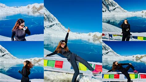 Exciting Photoset Of Wrestler Asmita Jureli From Tilicho Lake Released