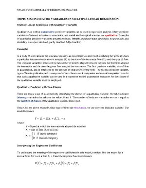 Tutorial WEEK STA Statistics In Education Studocu
