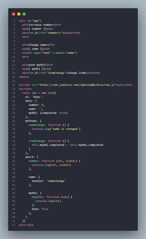 vue js syntax vue advanced