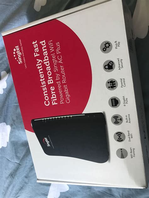 Singtel AC Plus Wifi Gigabit Router Computers Tech Parts Accessories Networking On Carousell