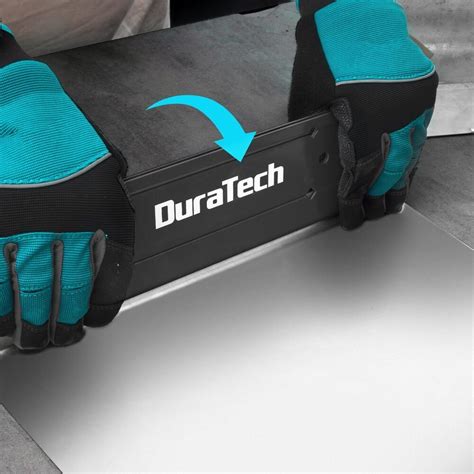 Duratech 12 Inch Sheet Metal Bender Folding Tool For Duct Bending Hand