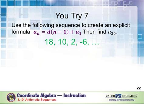 Lesson 3 11 Ppt Arithmetic Sequencespptx