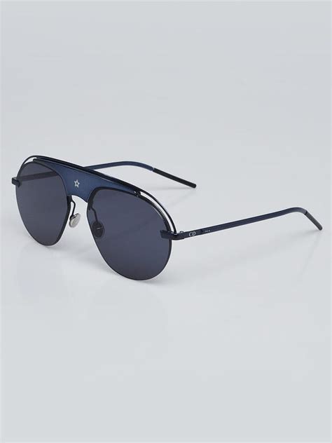 Christian Dior Blue Metal Dio R Evolution2 Aviator Sunglasses Yoogis