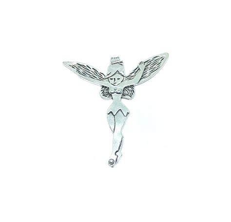 Silver Guardian Angel Pin Finox