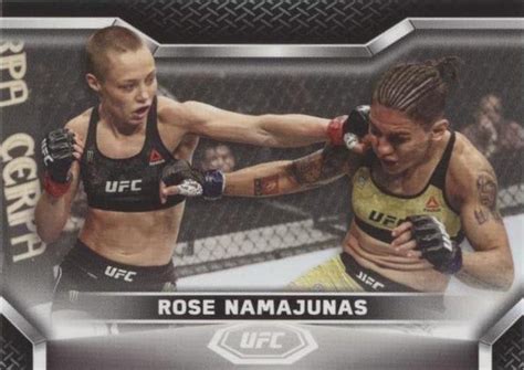 2020 Topps Ufc Knockout Rose Namajunas 1 For Sale Online Ebay