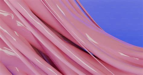 파란색 배경에 분홍색 개체의 클로즈업 사진 Unsplash의 끈적끈적한 이미지