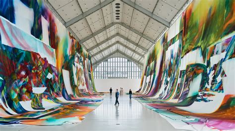 Monumentales Werk Begehbares Gemälde In Den Hamburger Deichtorhallen