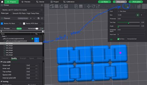 Editing 3d Text In Slicer Page 2 Bambu Lab Software Bambu Lab