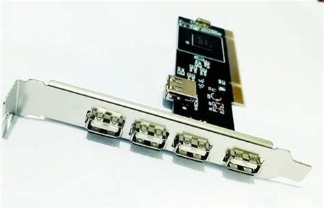 PremiumAV Pci USB Card 4 1 USB Port PCI High Speed USB 2 0 Adapter Card At 300 Piece New