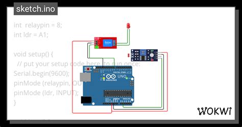 Jebs 3 Ldr Led Relay Wokwi ESP32 STM32 Arduino Simulator