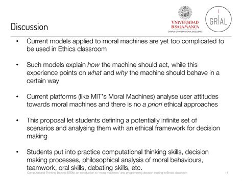 Computational Thinking Beyond Stem An Introduction To “moral Machines