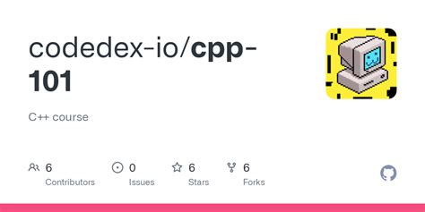 Github Codedex Iocpp 101 C Course