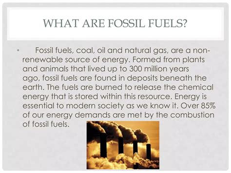 Fossil Fuels PPTX