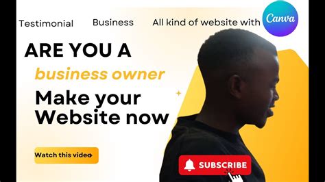 Mastering Website Creation With Canva A Step By Step Tutorial YouTube