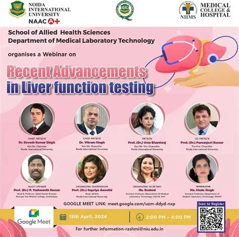 Recent Advancements Of Liver Function Testing Noida International University