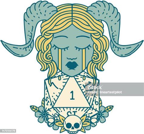 레트로 문신 스타일 우는 넥타이플링 자연 하나 D20 주사위 롤 굴리기에 대한 스톡 벡터 아트 및 기타 이미지 굴리기 마음이 산란해진 문신 Istock